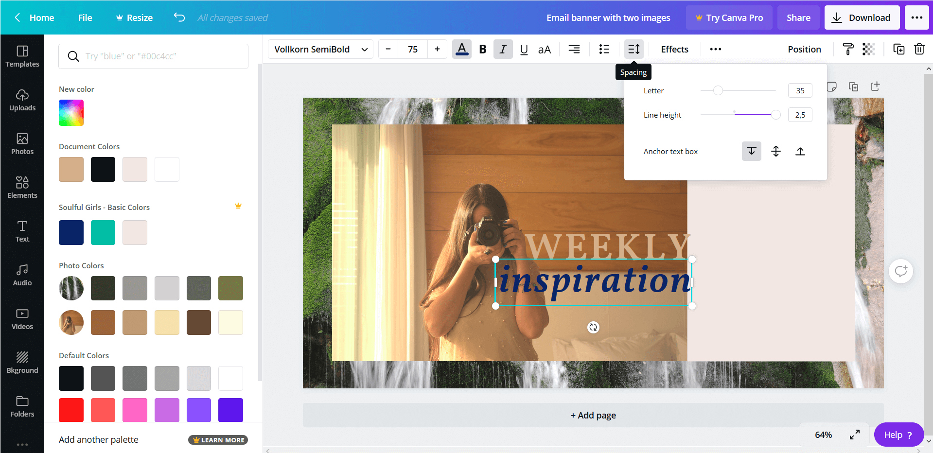 How To Design An Email Banner In Canva For Your Small Business ...