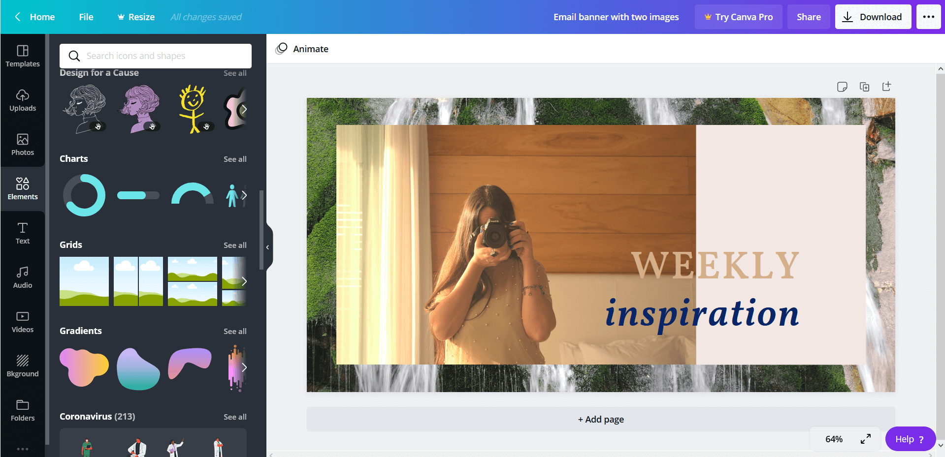 How To Design An Email Banner In Canva For Your Small Business ...