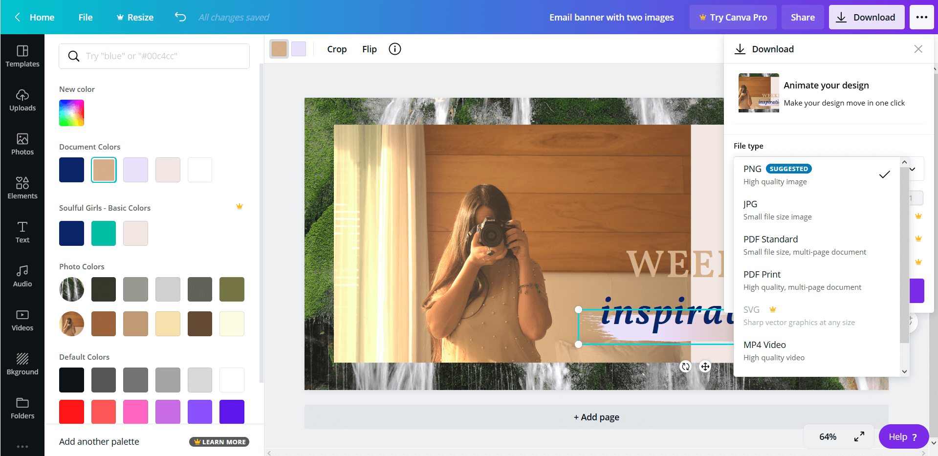 How To Design An Email Banner In Canva For Your Small Business ...