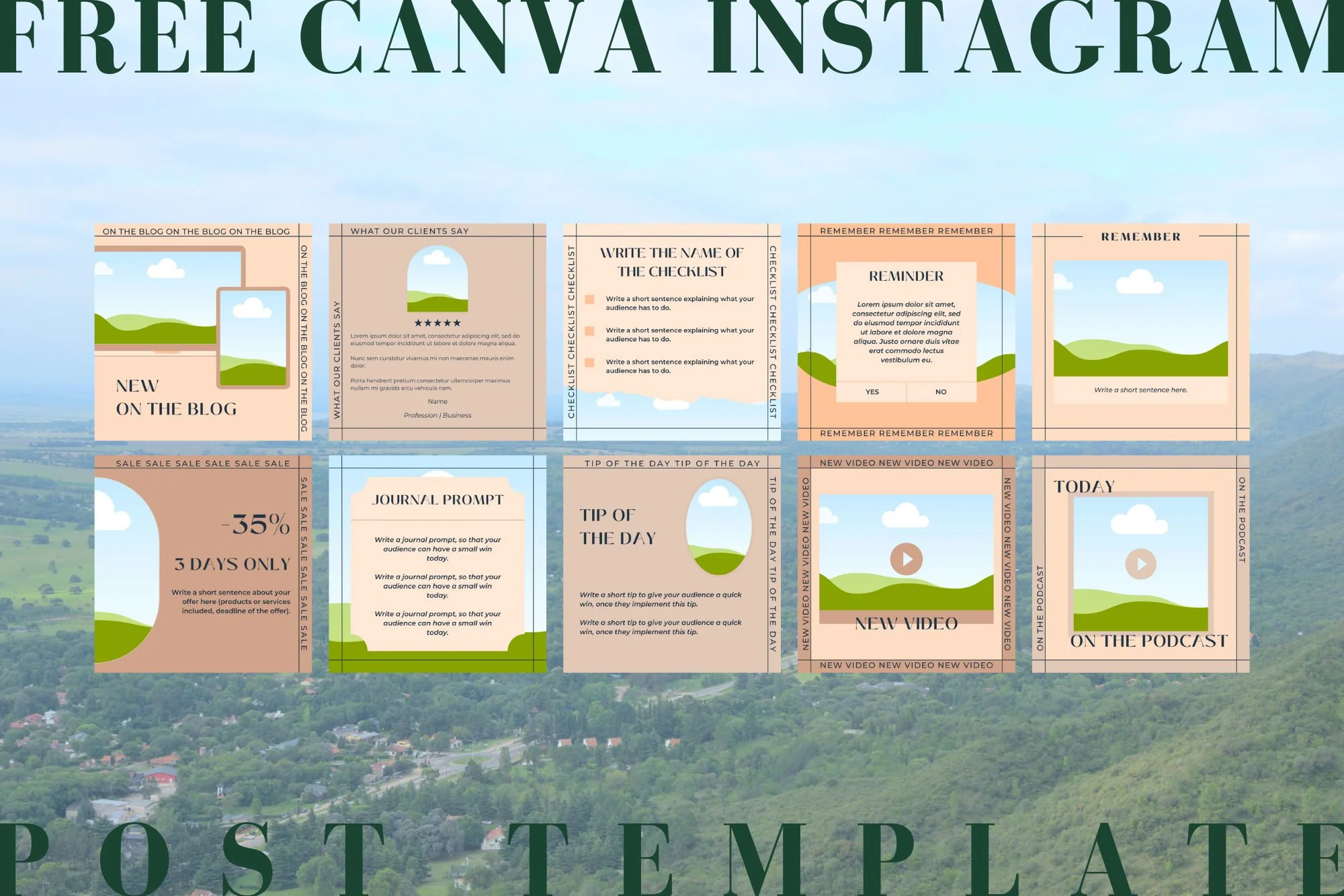 Free Canva Instagram Post Template — Soulful Girls Studio
