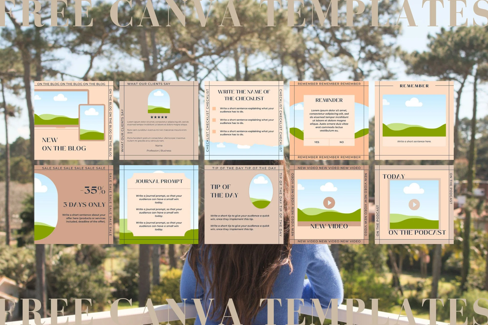 Canva Brand Board Kit Template | Editorial — Soulful Girls Studio