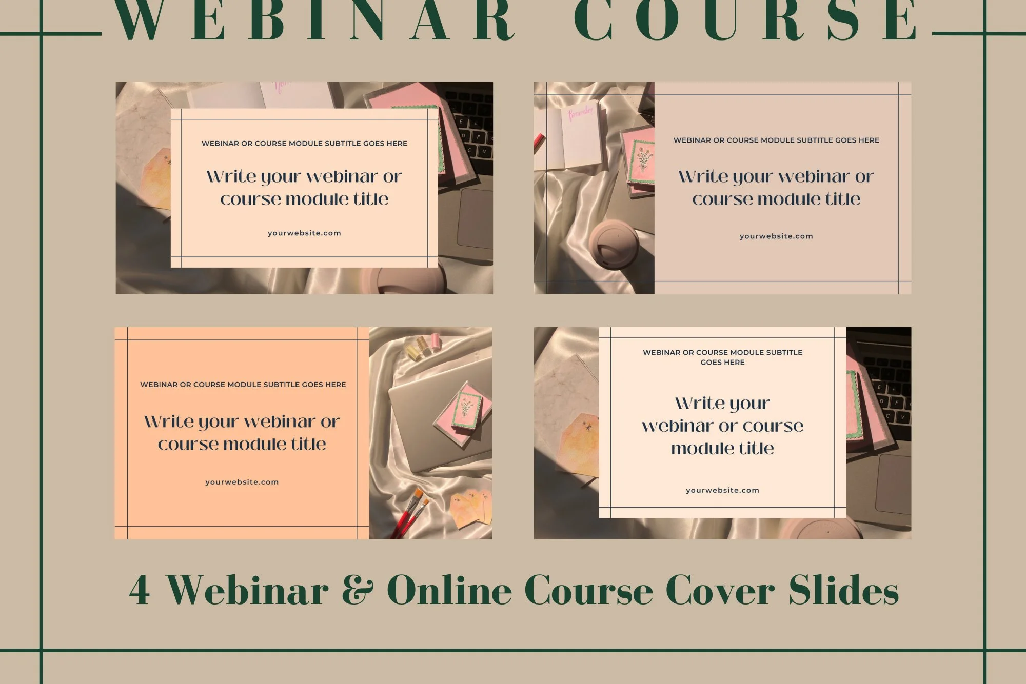 Canva Course Webinar Slide Deck Template | Ashley — Soulful Girls Studio