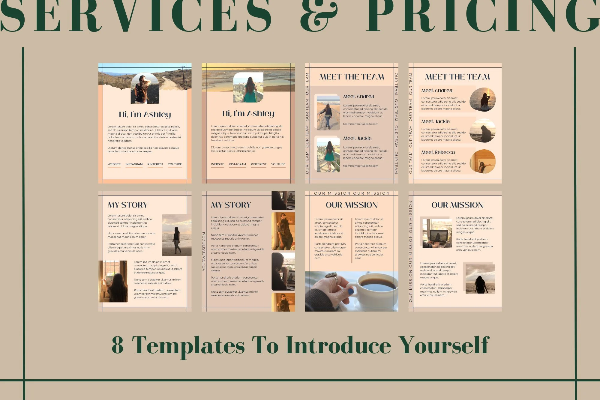 Canva Services And Pricing Guide Template | Ashley — Soulful Girls Studio