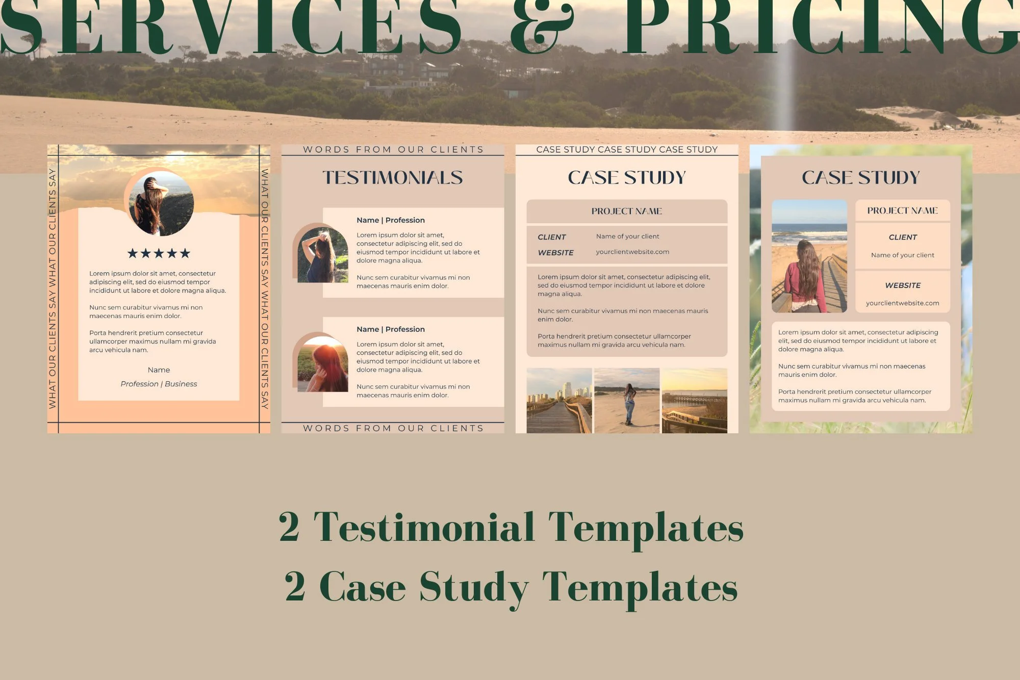 Canva Services And Pricing Guide Template | Ashley — Soulful Girls Studio
