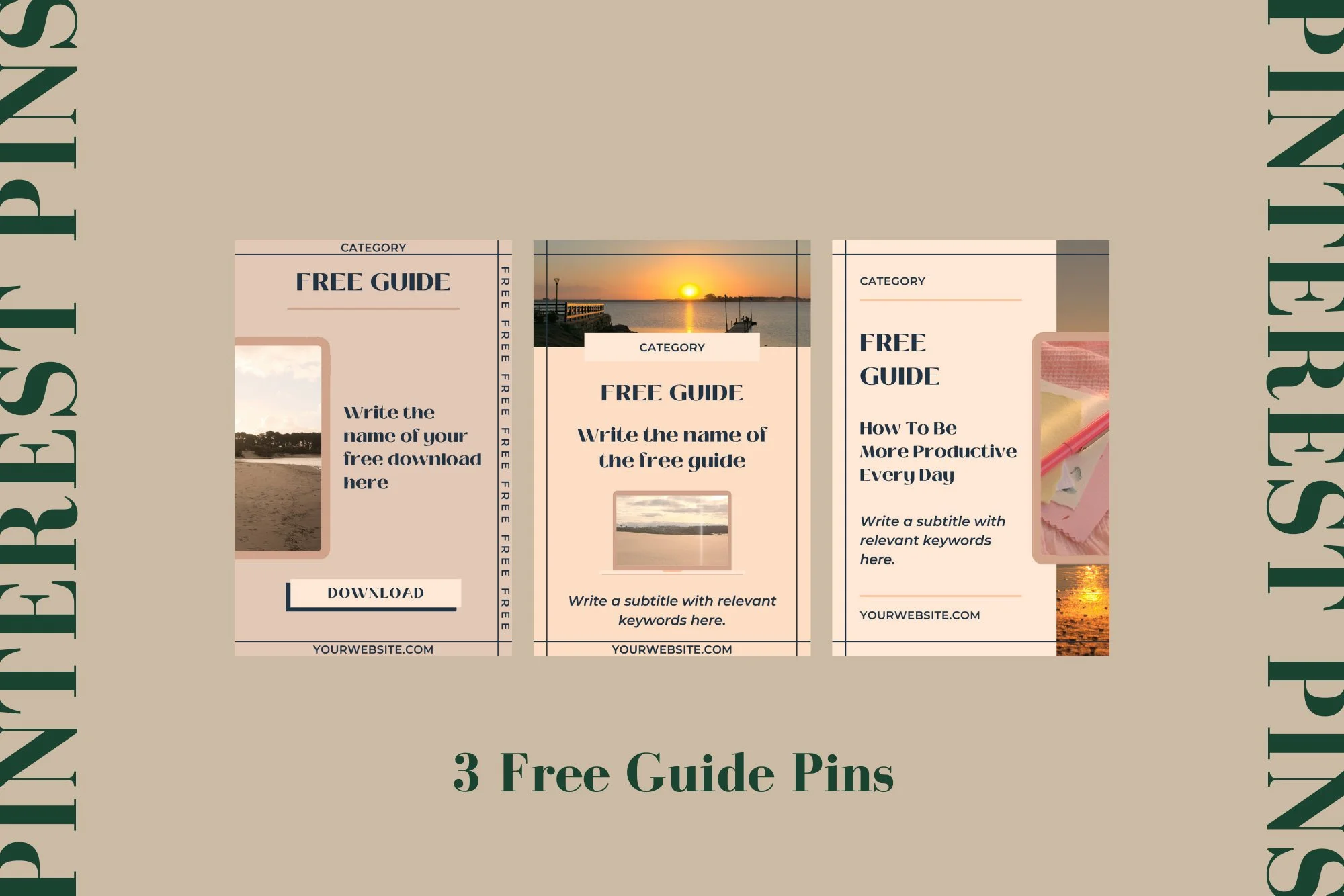 Canva Pinterest Pin Template | Ashley — Soulful Girls Studio