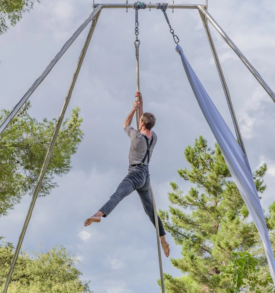 Aerial Silks, Lyra, Trapeze — Circus Sanctuary