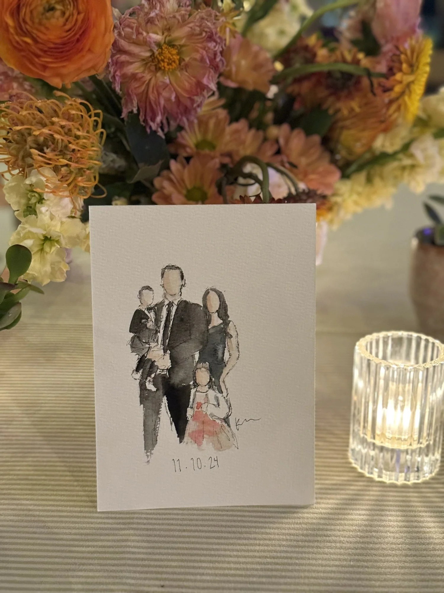 Watercolor Guest Portrait Gallery — KM Fine Art Studios