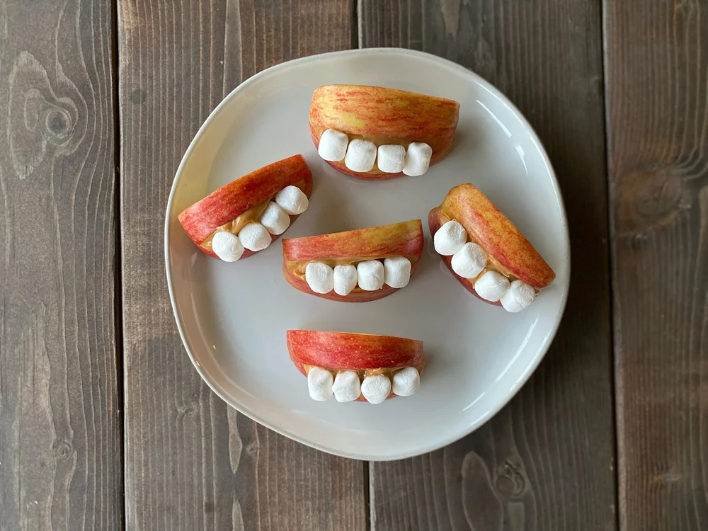 Apple Peanut Butter Monster Mouth — Miss Annie's Home + Kitchen