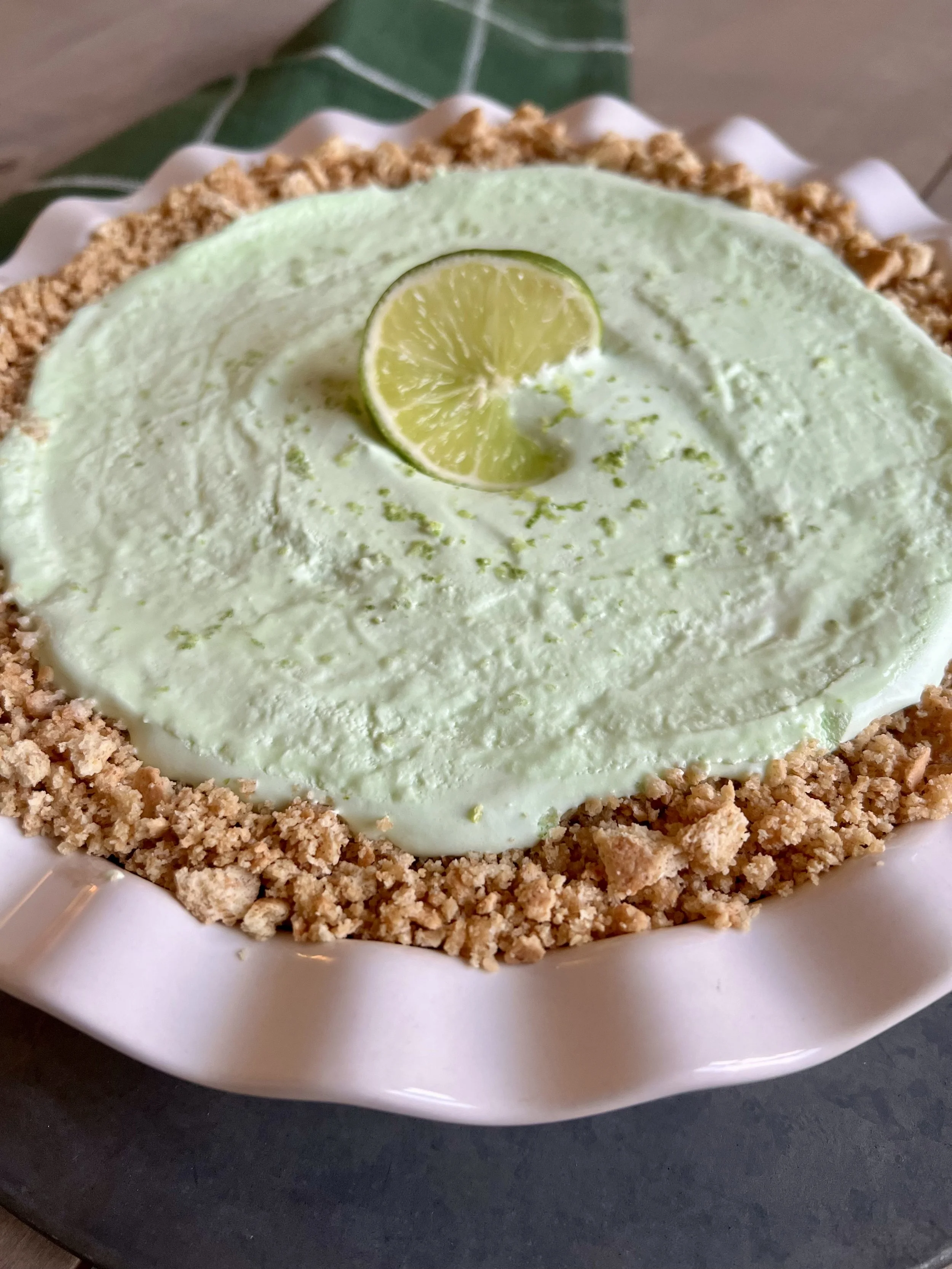 Skinny Key Lime Pie — Miss Annie's Home + Kitchen