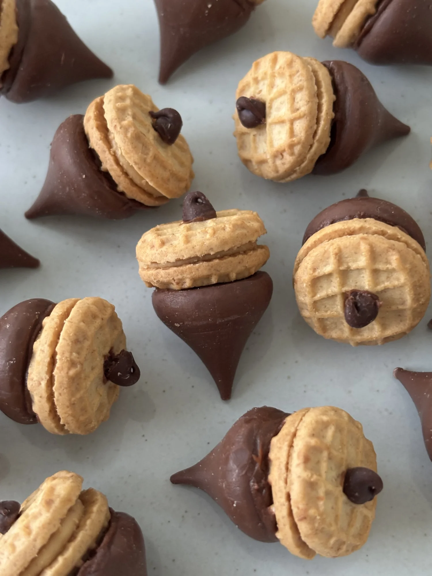 Chocolate Kiss Acorn Cookies — Miss Annie's Home + Kitchen