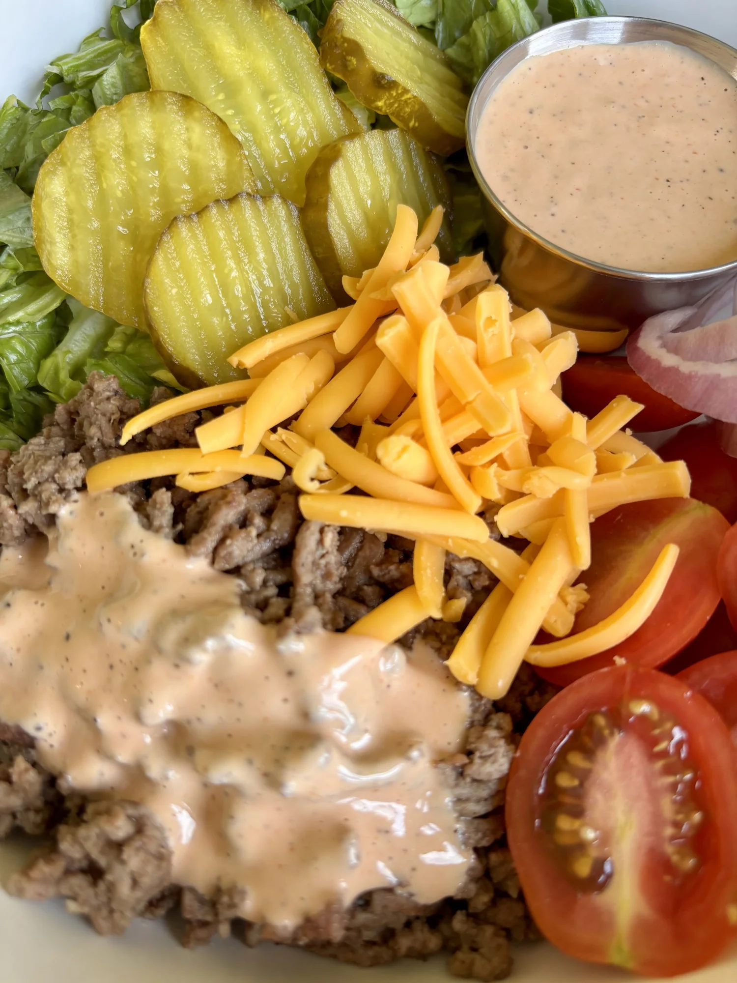 Low-Carb Burger Bowls — Miss Annie's Home + Kitchen