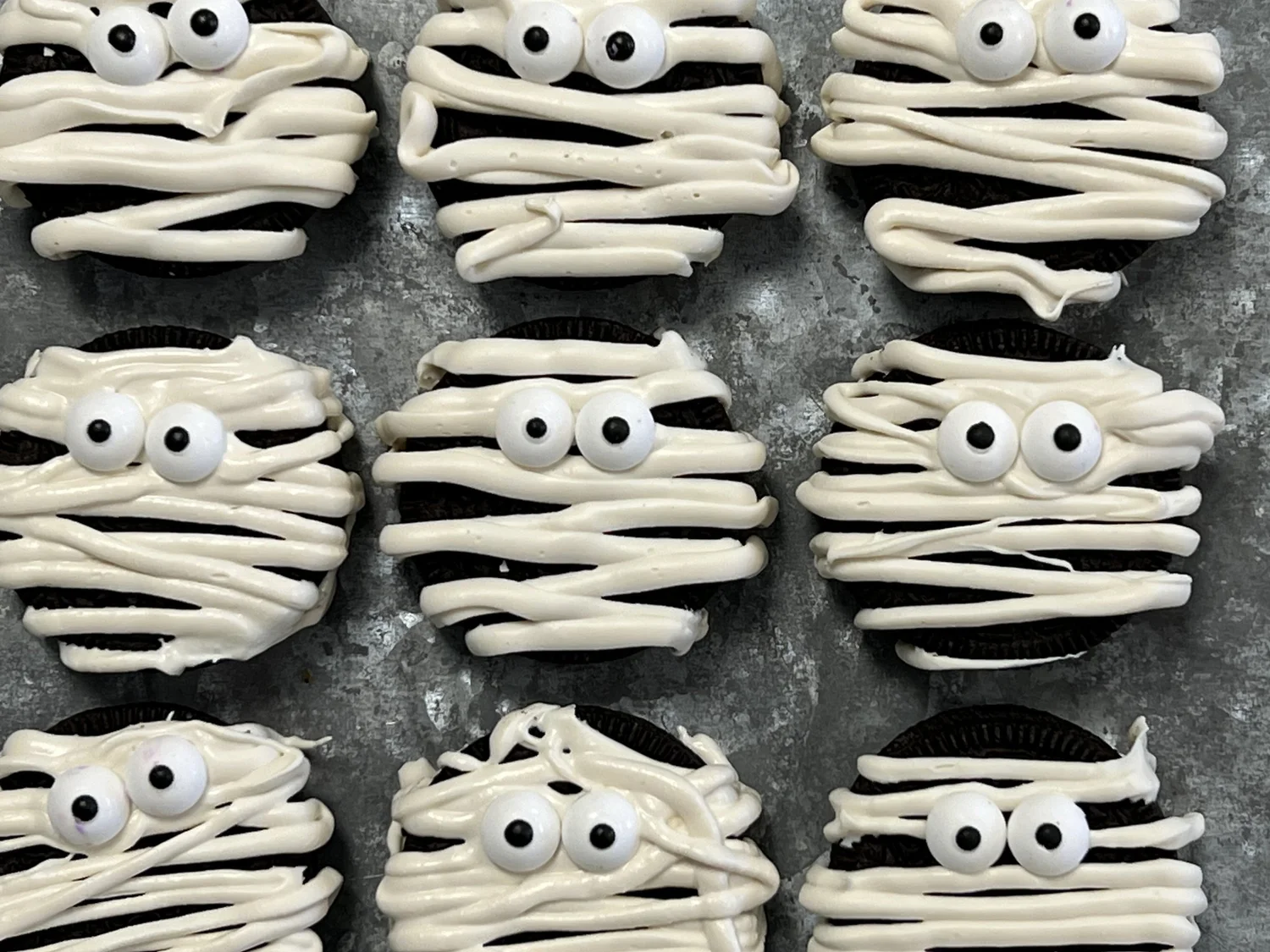 Easy Mummy Halloween Oreo Cookies — Miss Annie's Home + Kitchen