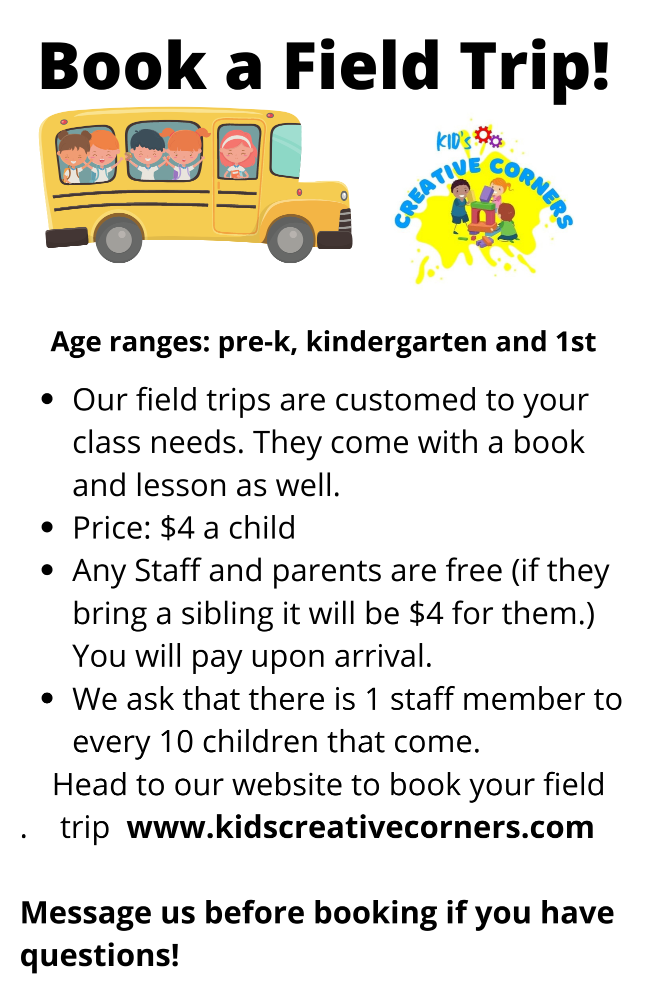 Classes — Kid's Creative Corners