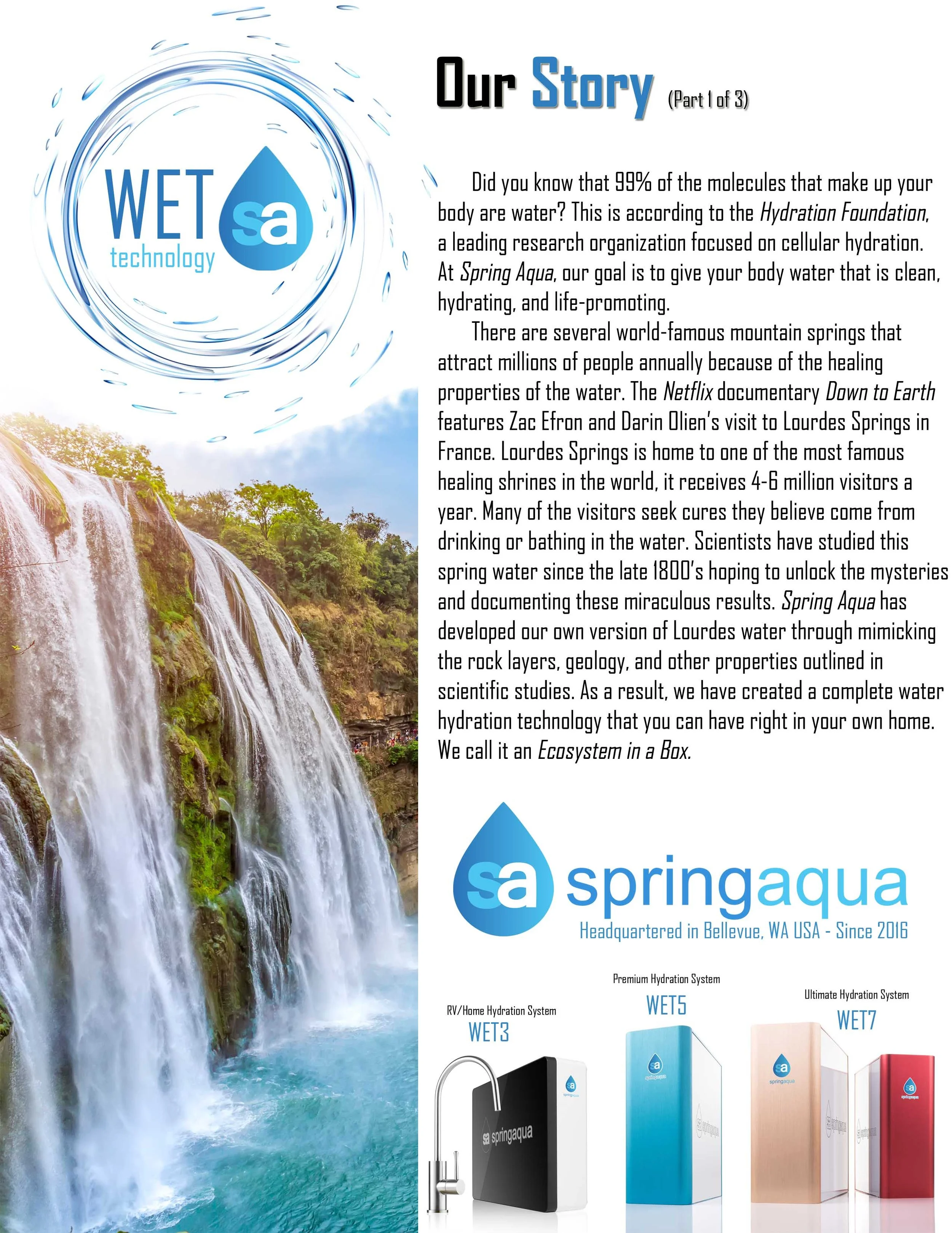 Spring Aqua Water — Brian Mann Vision