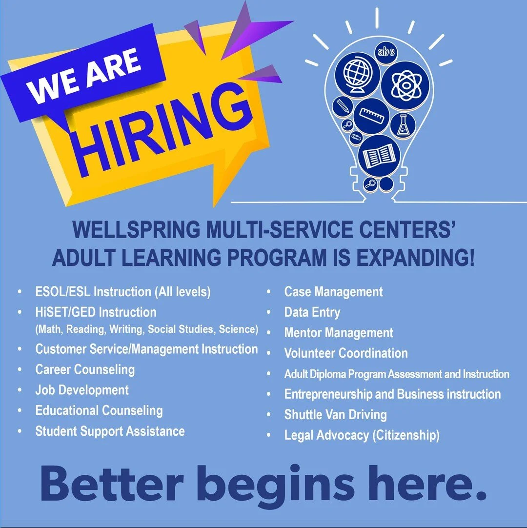 Wellspring Multi-Service Centers | Better Begins Here.
