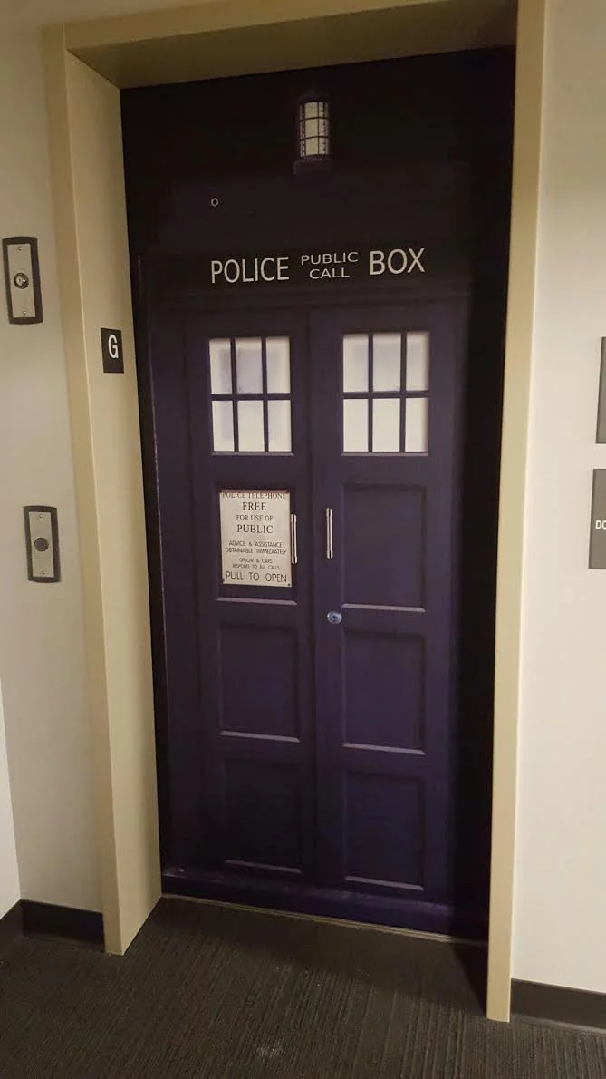 Star Trek Ten Forward Door wrap