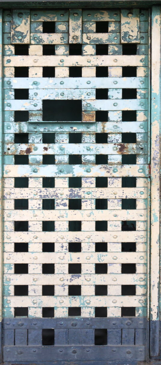Abandoned Jail Cell Door Wrap