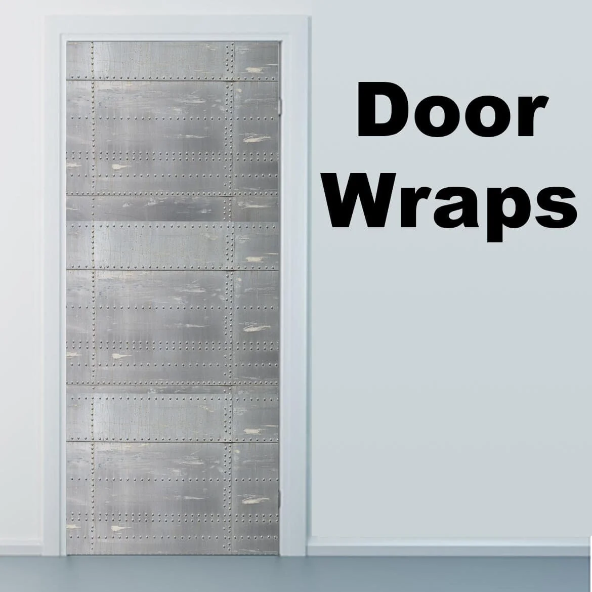 Metal/Rust/Steampunk Door Wraps — Rm wraps makes custom printed wraps ...
