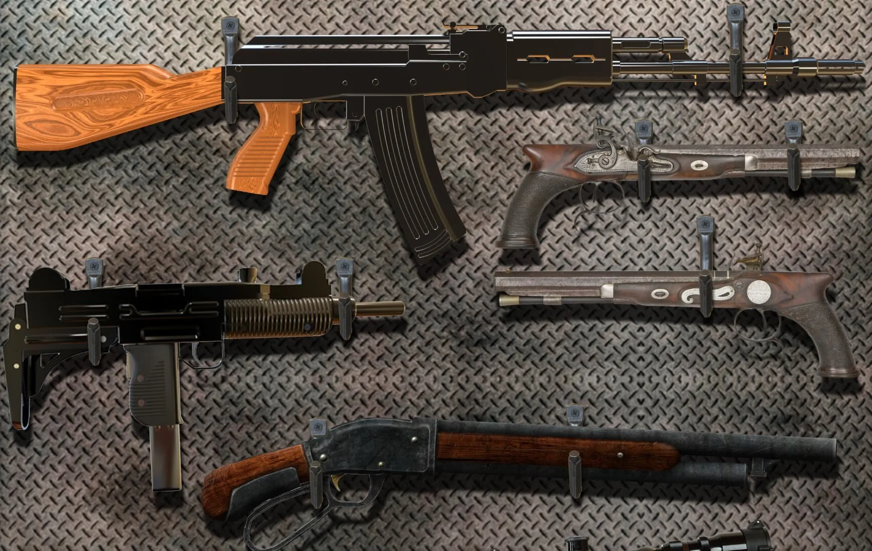 Armory Big Boy Guns Door wrap — RM wraps LLC