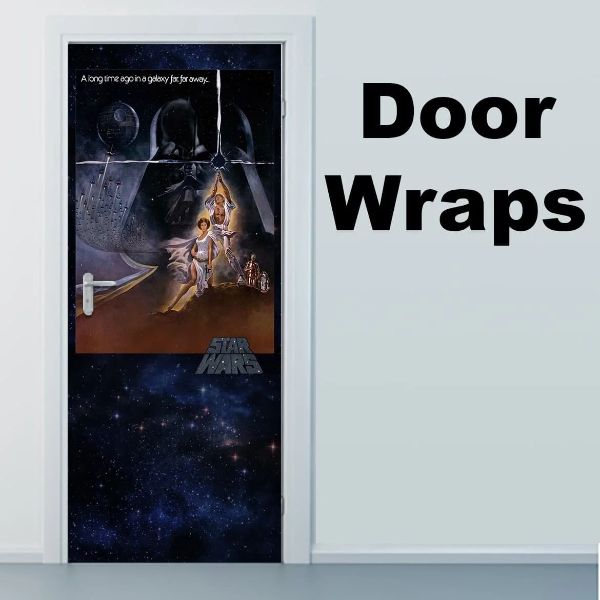 Star Wars Poster Door Wrap — RM wraps LLC