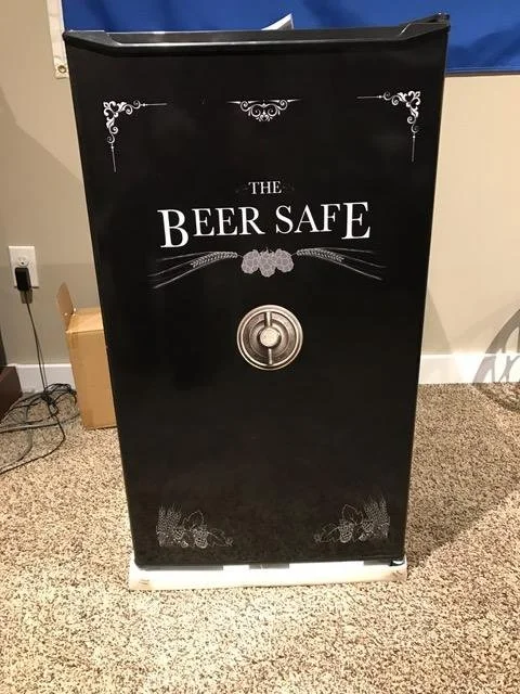 Outlaw Whiskey Mini Fridge Wrap — RM wraps LLC