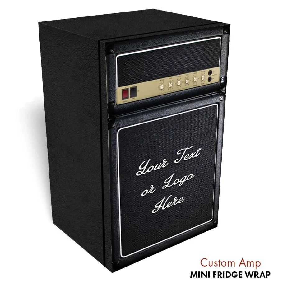 Grey Filing Cabinet Mini Fridge Wrap