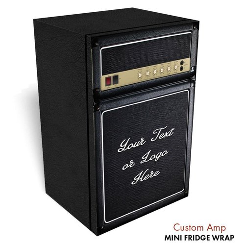 Grey Filing Cabinet Mini Fridge Wrap