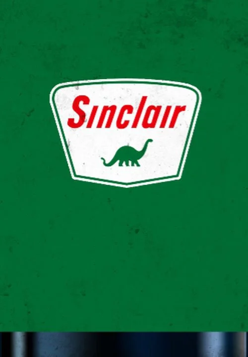 Sinclair Solid Green Gas Pump Refrigerator Wrap — RM wraps LLC