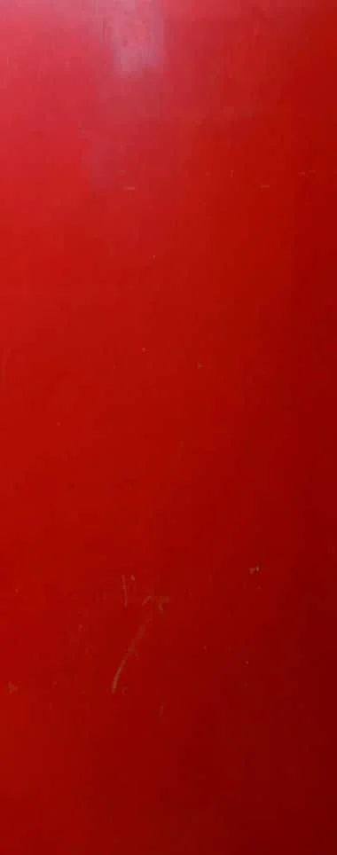 Bright Red Worn Retro Vending Machine Refrigerator Wrap — RM wraps LLC