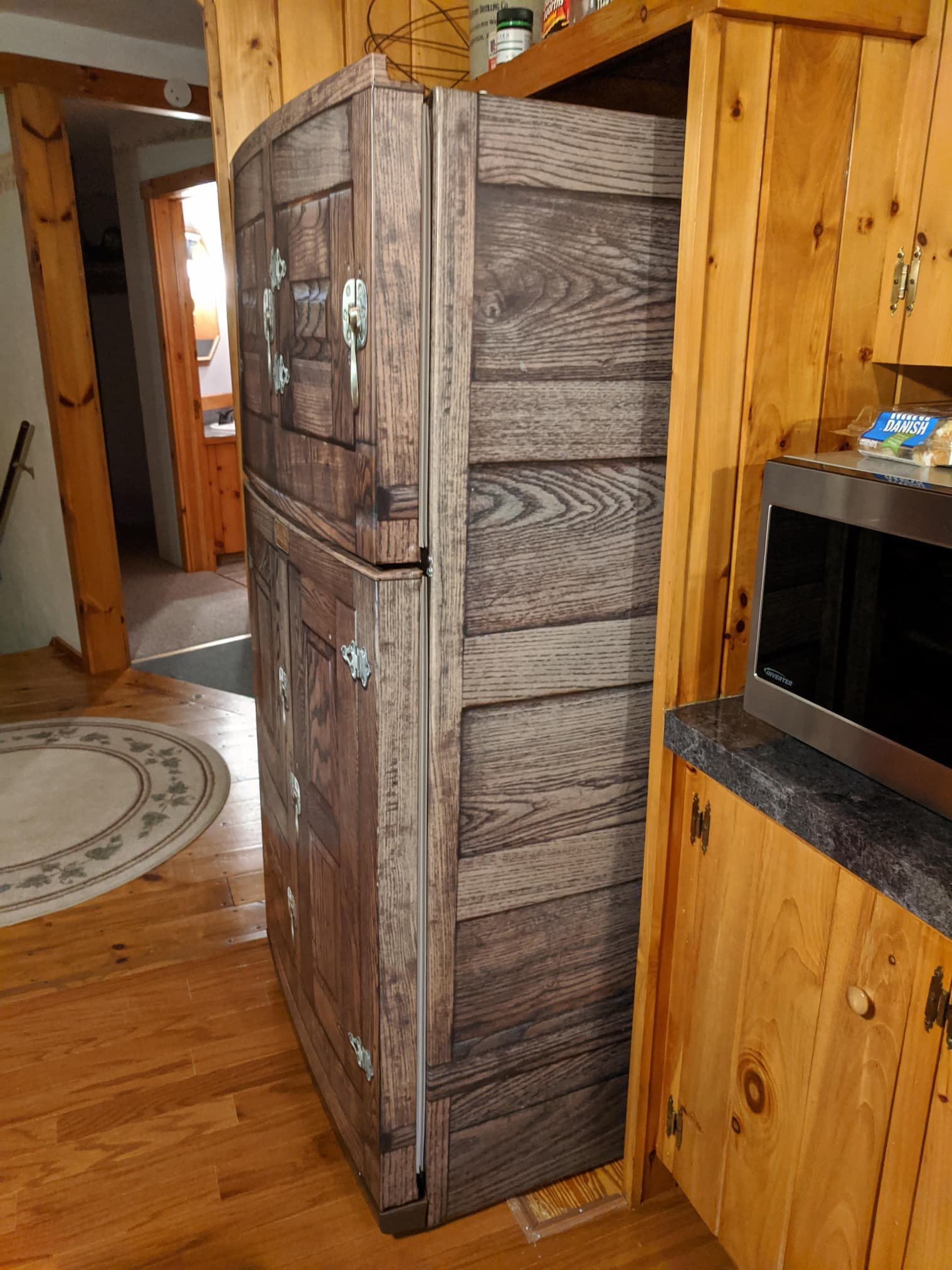 Icebox Vintage Refrigerator Wrap