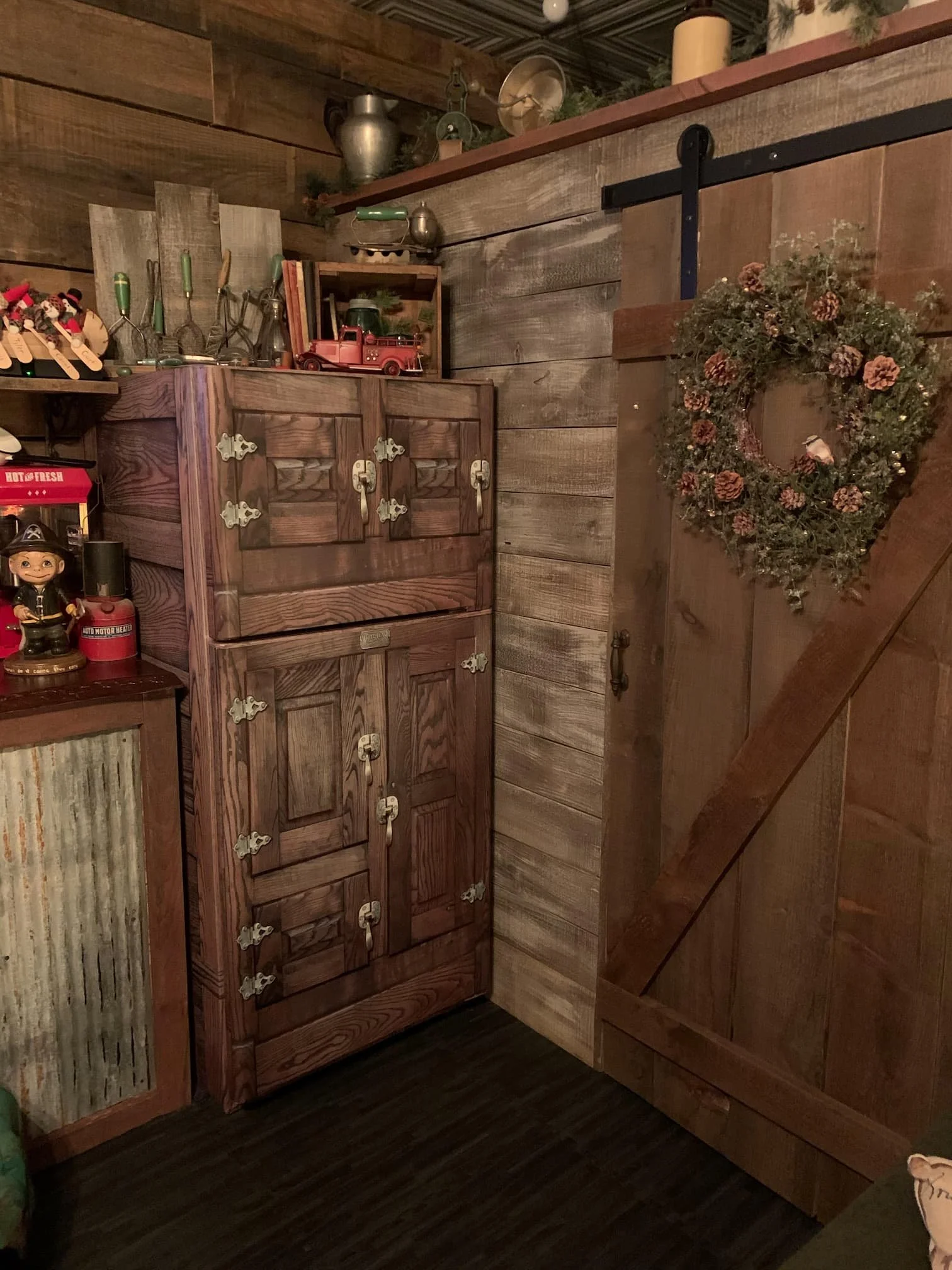 Icebox Vintage Refrigerator Wrap