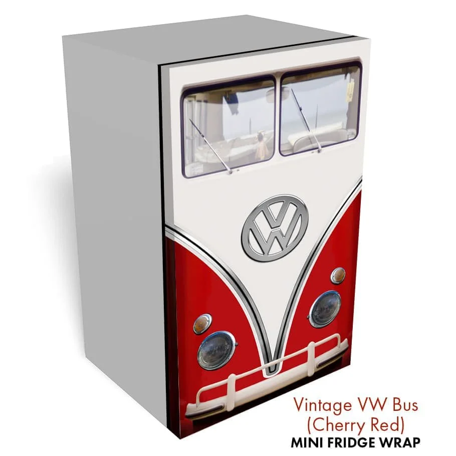 VW Bus Mini Fridge Wrap — RM wraps LLC