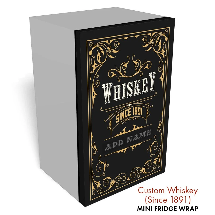 Beer Safe Mini Fridge Wrap — RM wraps LLC