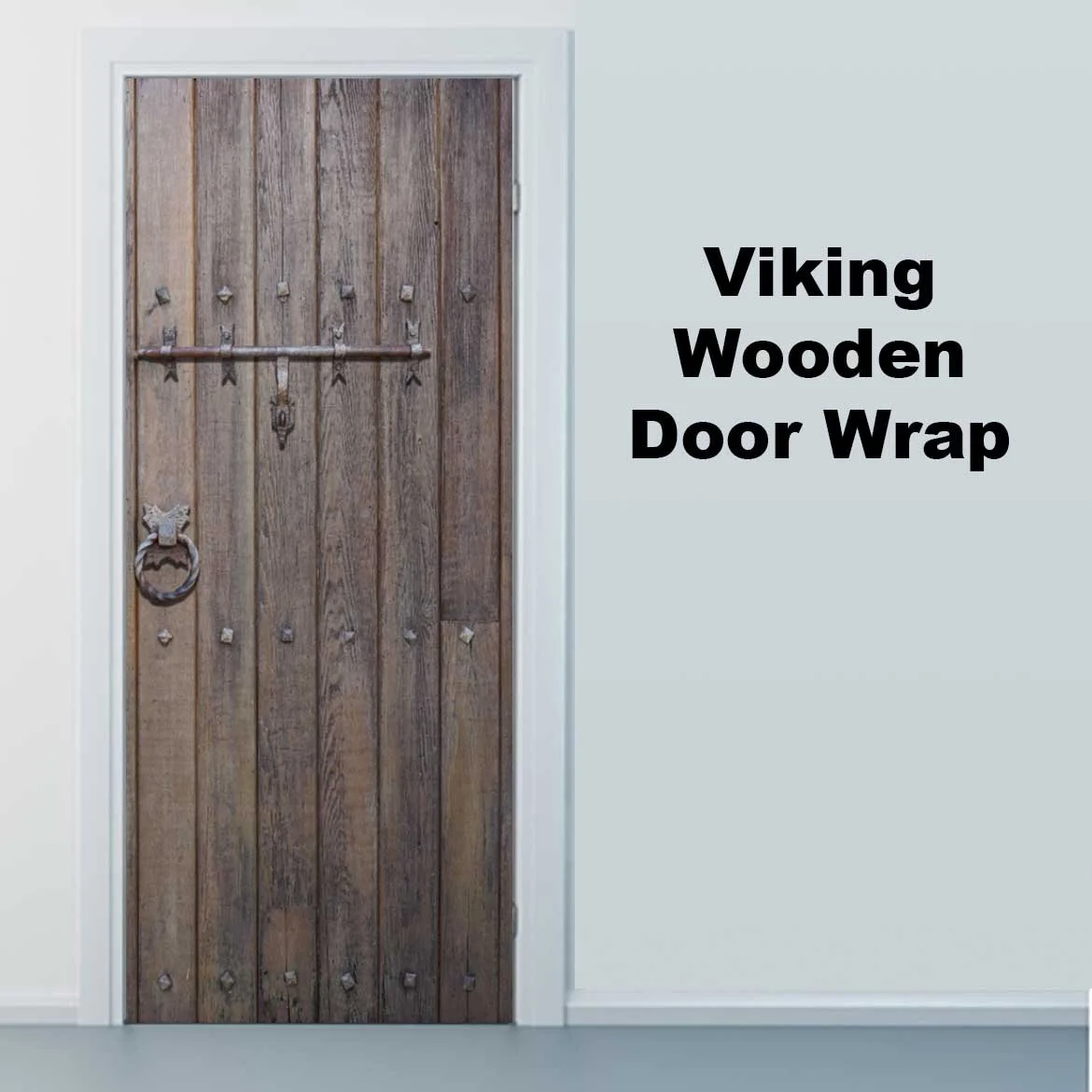 Gothic Gold Door Wrap — RM wraps LLC