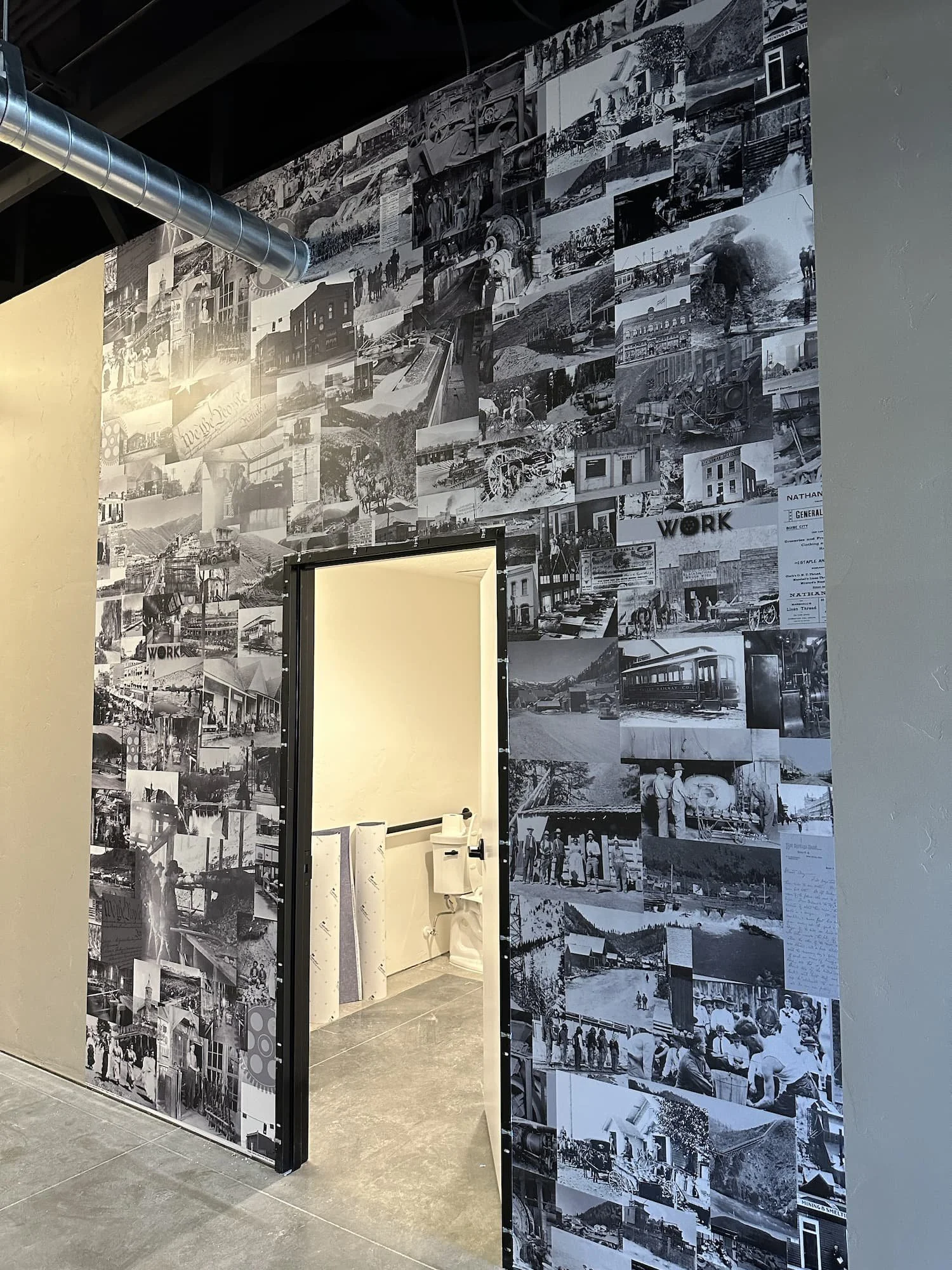 Custom Wall Wrap Graphics for WORK