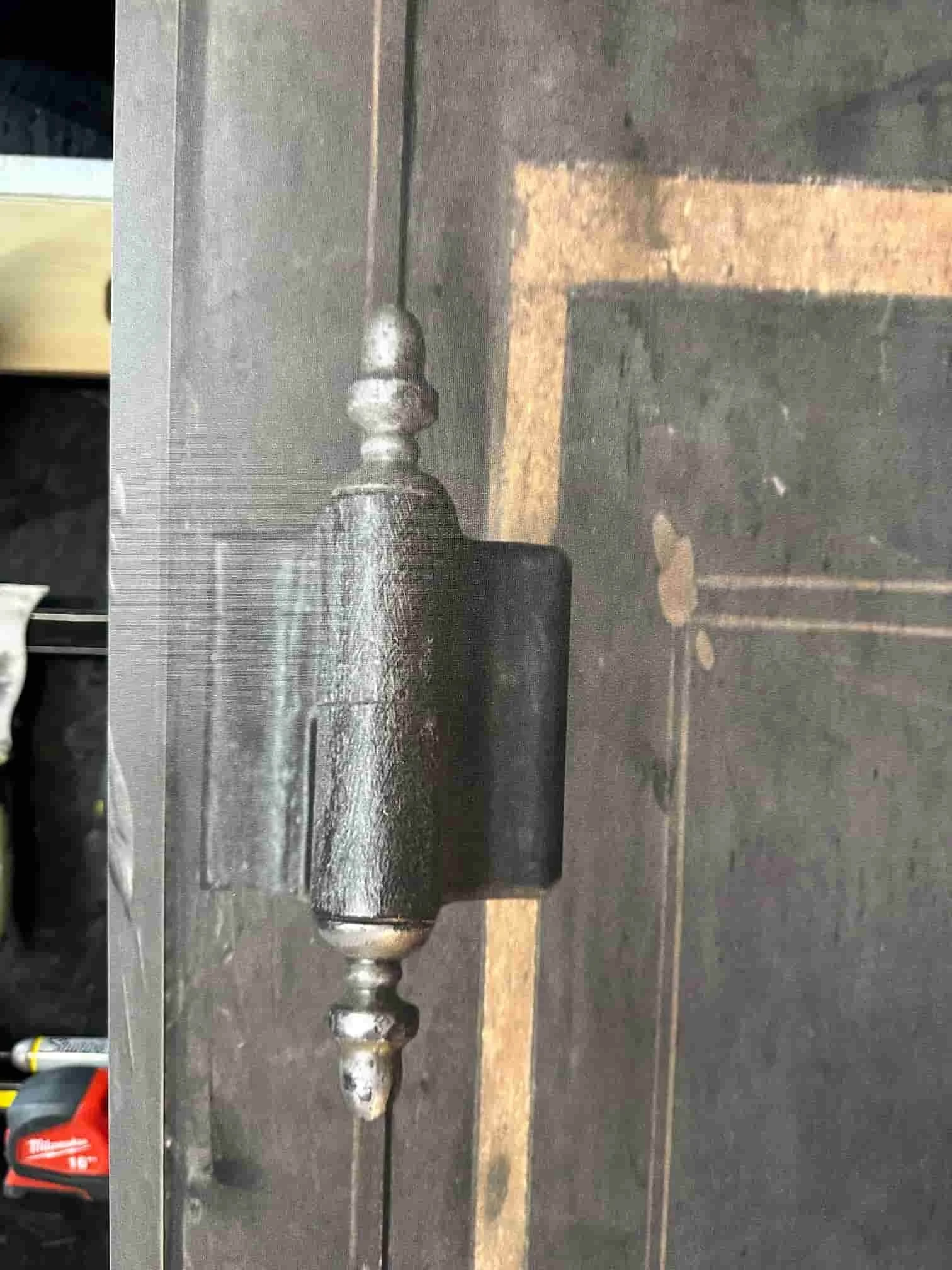 Vintage vault safe door wrap — RM wraps LLC