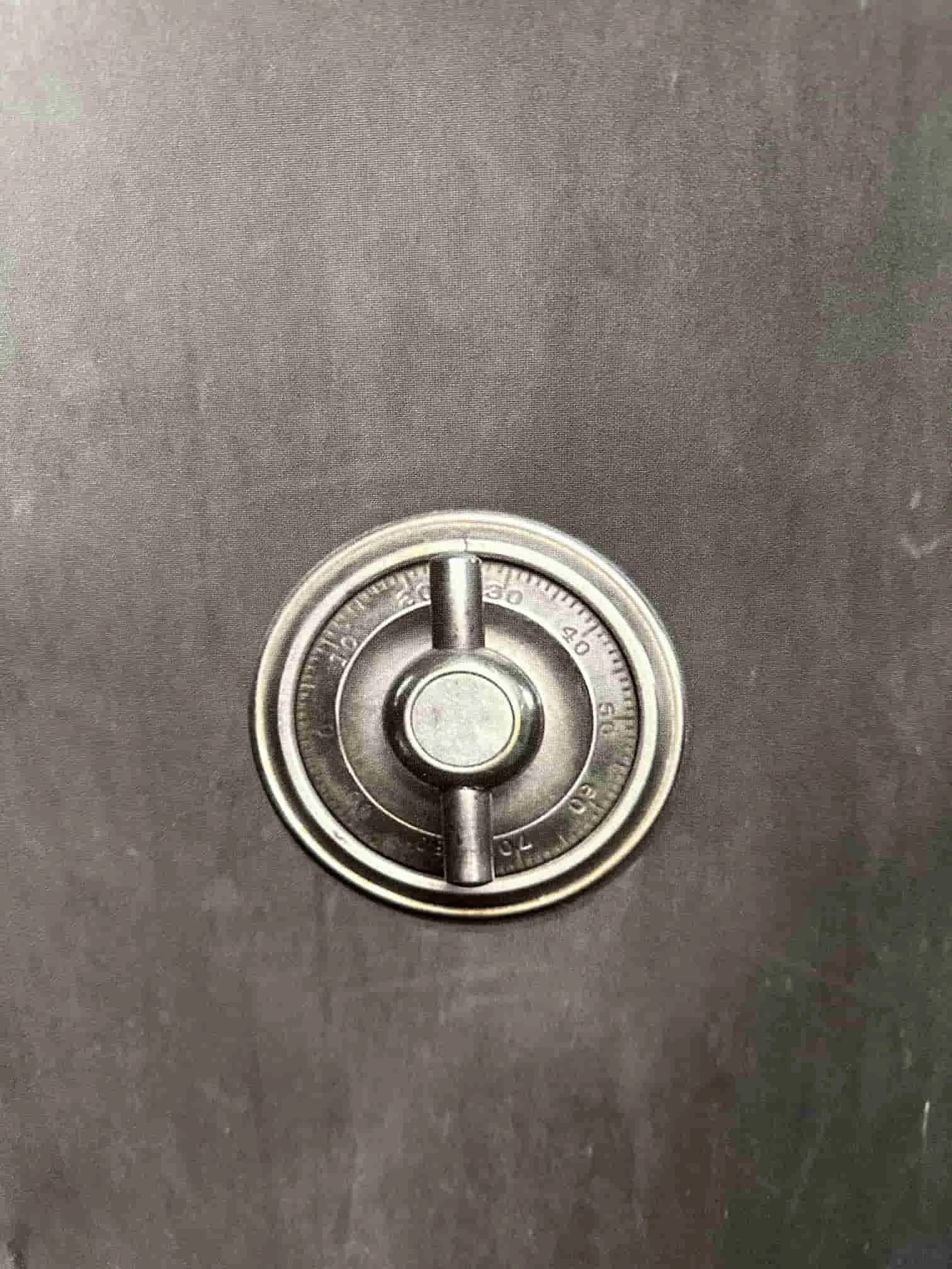 Vintage vault safe door wrap — RM wraps LLC