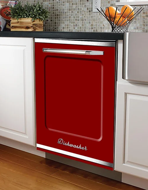Retro Colors Dishwasher Wrap