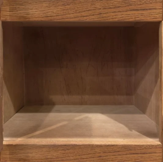 Icebox White Clad custom printed vinyl Mini Fridge Wrap