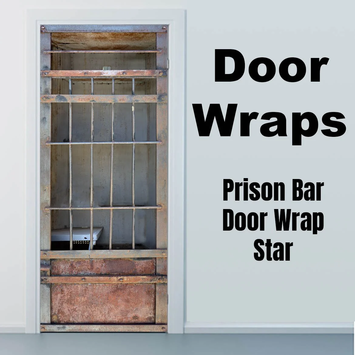 Prison Bar Door Wrap Star — RM wraps LLC
