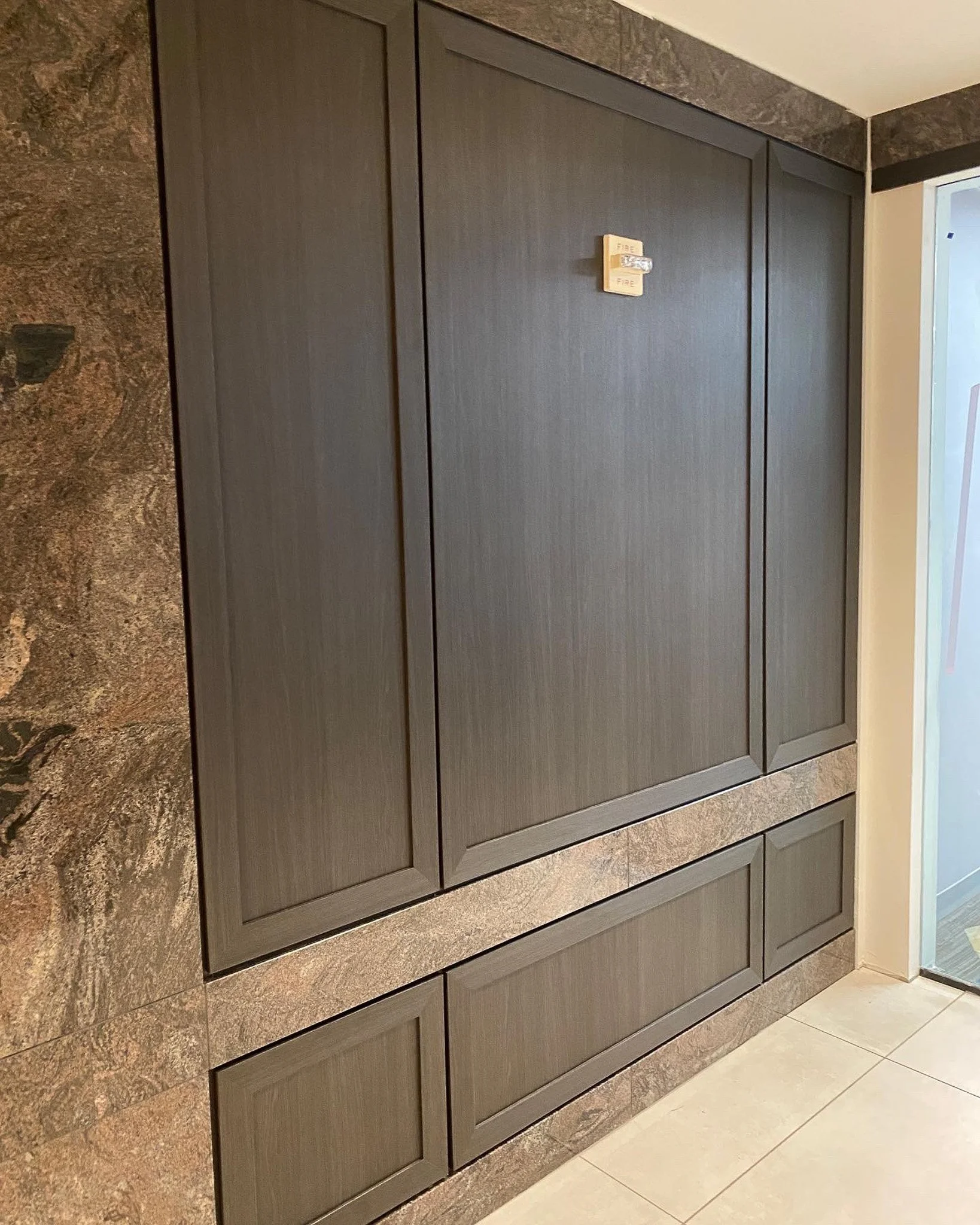 Entryway Wall Wraps and Elevator Wraps