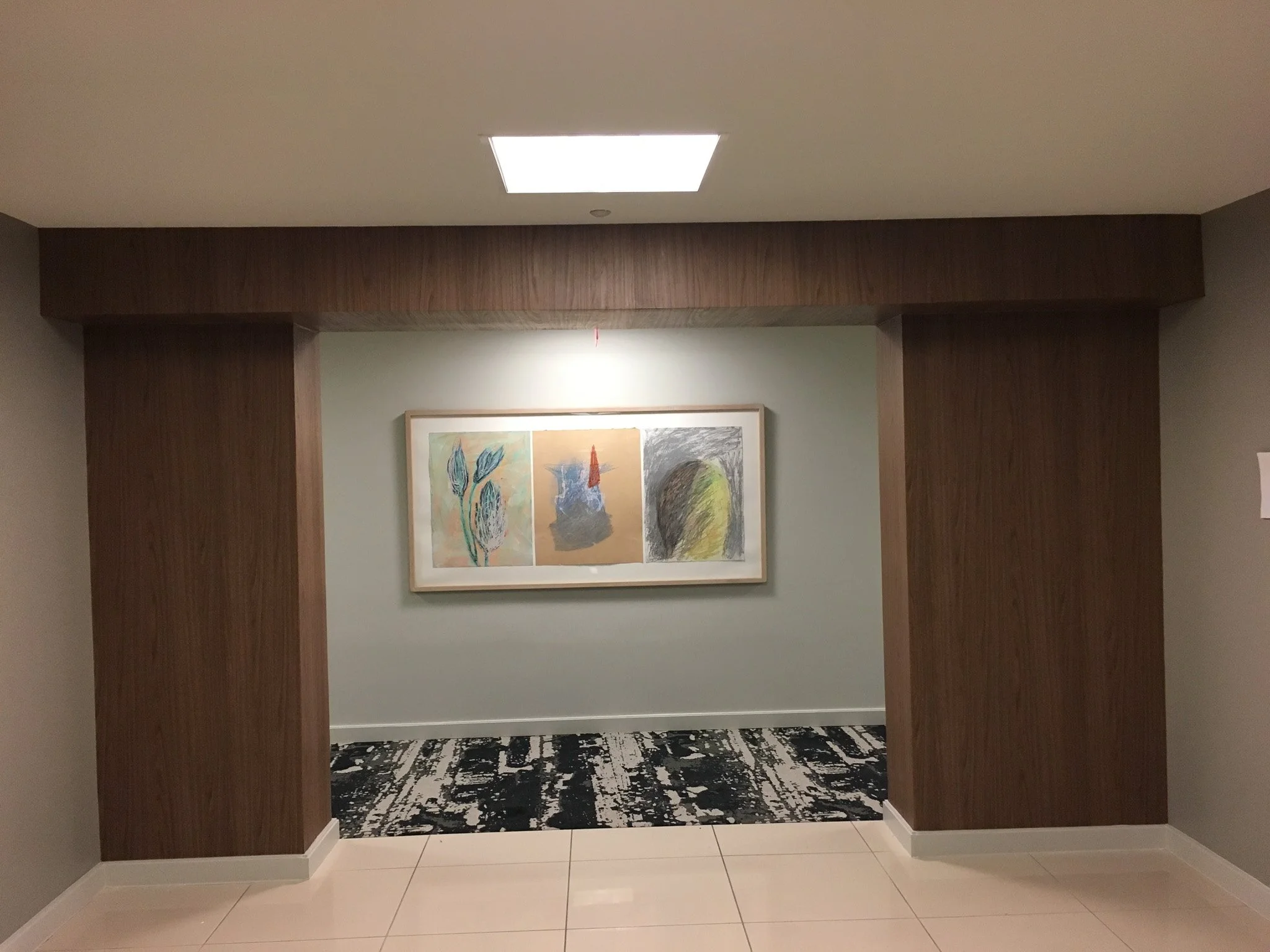 Elevator Exterior Wall Wraps using the 3M Di-Noc Architectural Film