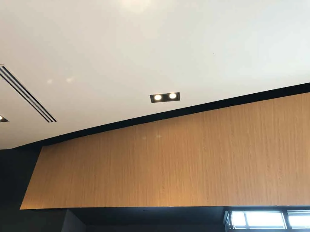 How to Wrap a Drywall Ceiling with Wood Grain Pattern Architectural ...