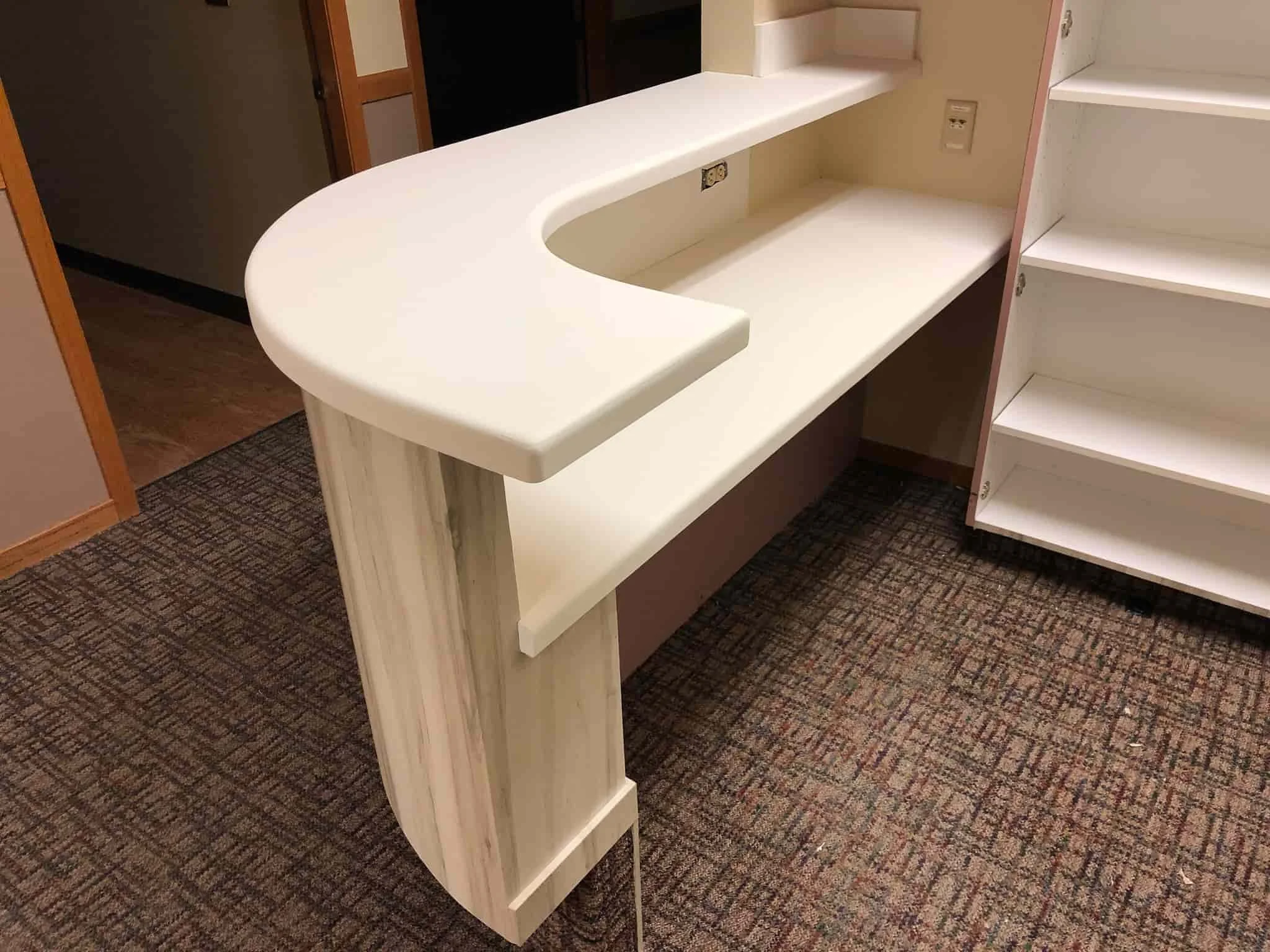 Why You Should Wrap a Nurse's Station Countertop Using Architectural Film