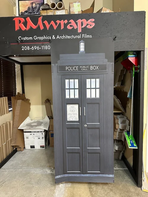 Star Trek Door Wrap