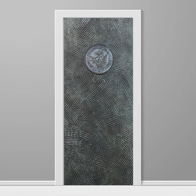 Galvanized Steel Vinyl Door Wrap