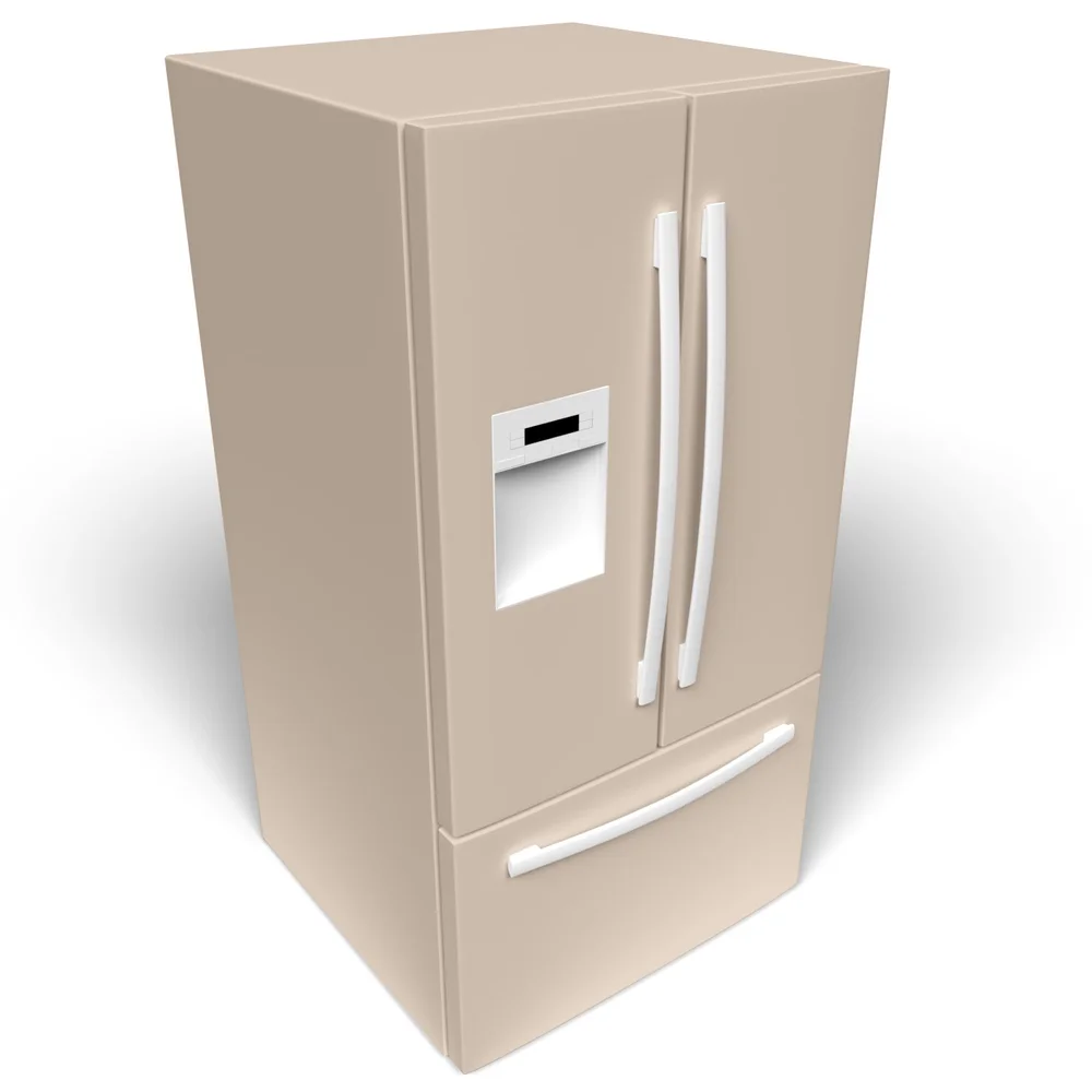 Red Tool Box Refrigerator Wrap
