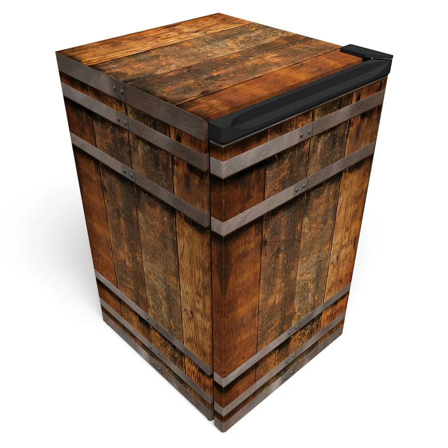 Outlaw Whiskey Mini Fridge Wrap