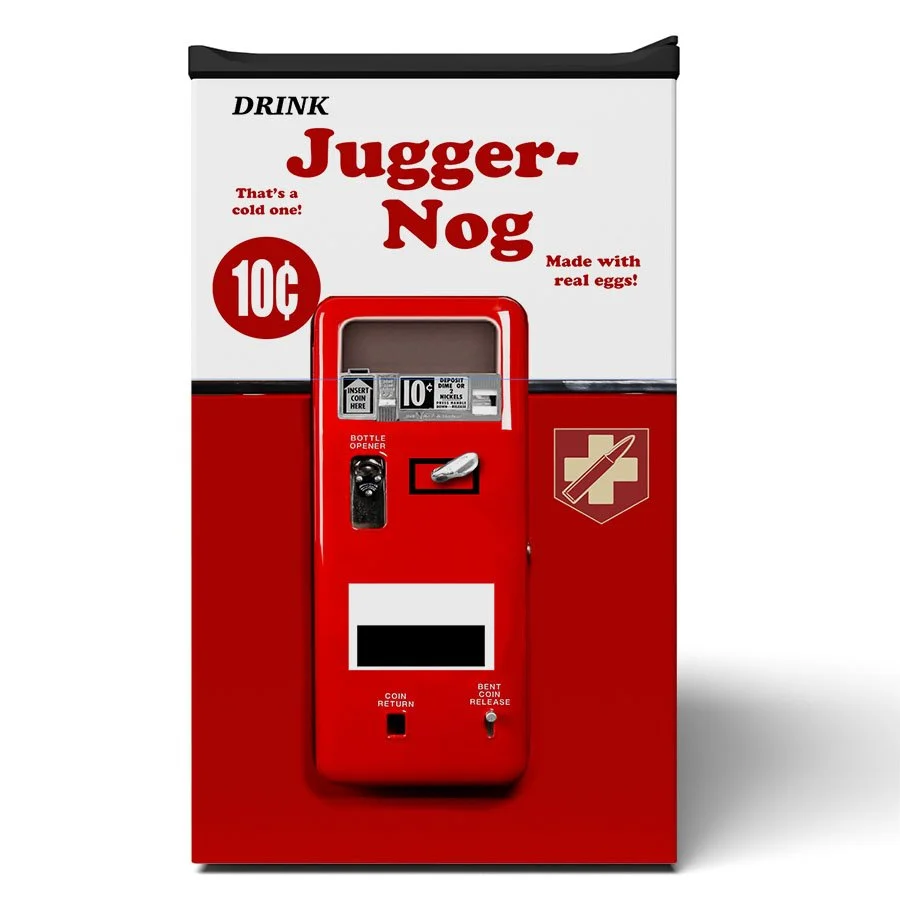 Nuka-Girl Pin-up Mini Fridge Wrap