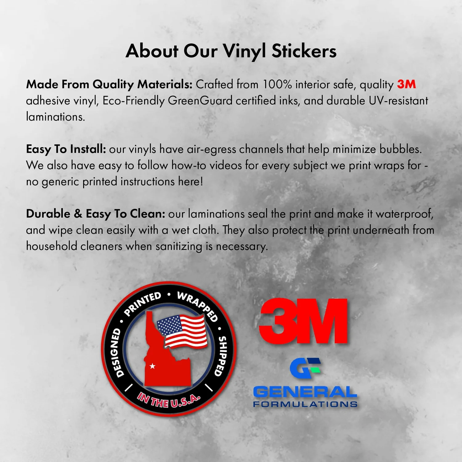 Stickers & Decals — RM wraps makes custom-printed vinyl wraps for your ...